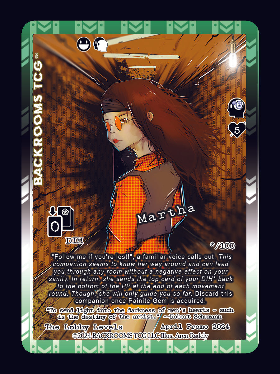Backrooms TCG, LLC - The Only Solitaire Trading Card Game